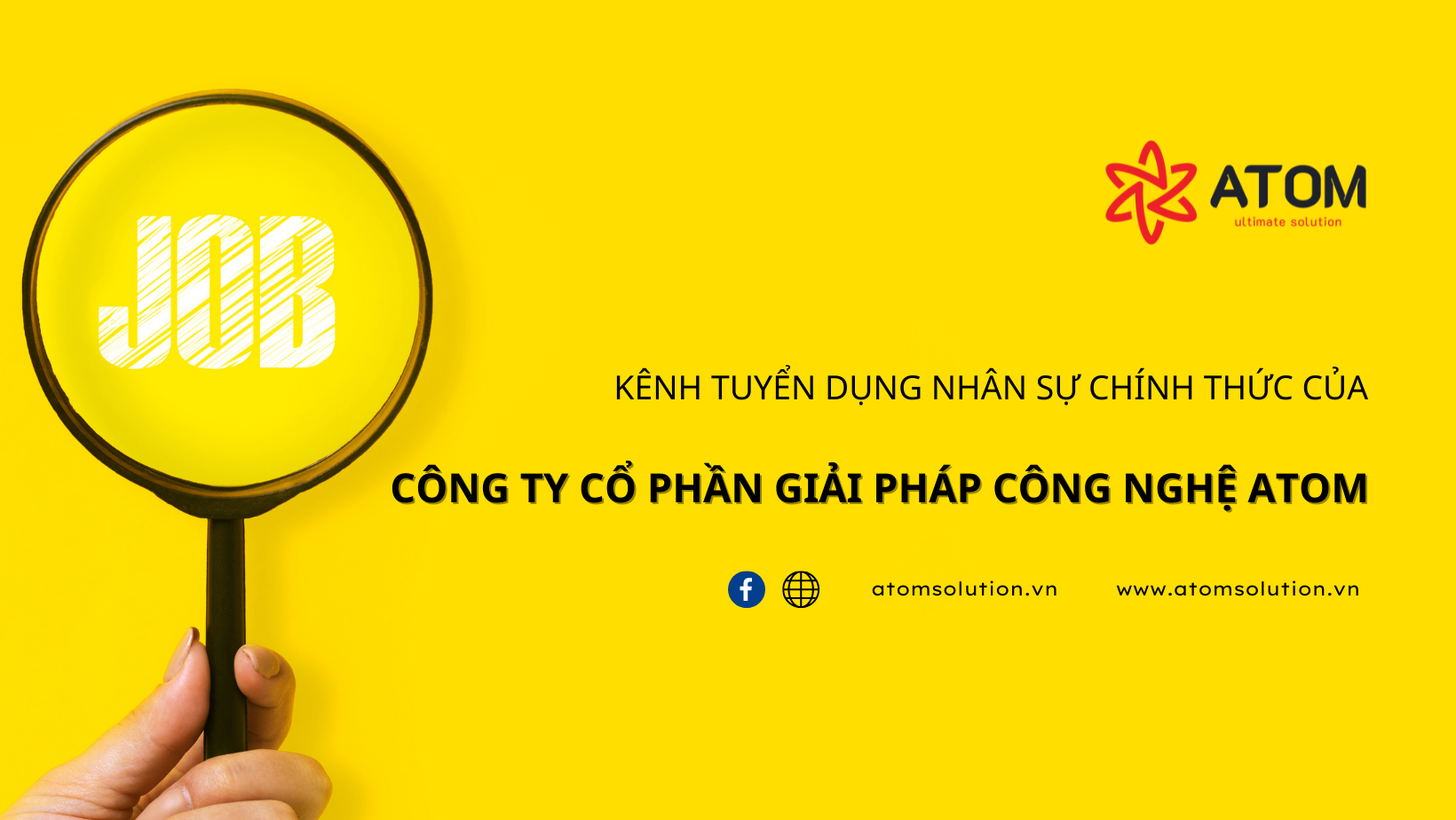 ATOM SOLUTION tuyển dụng 09/2024 (18 đang tuyển) : lương + reviews