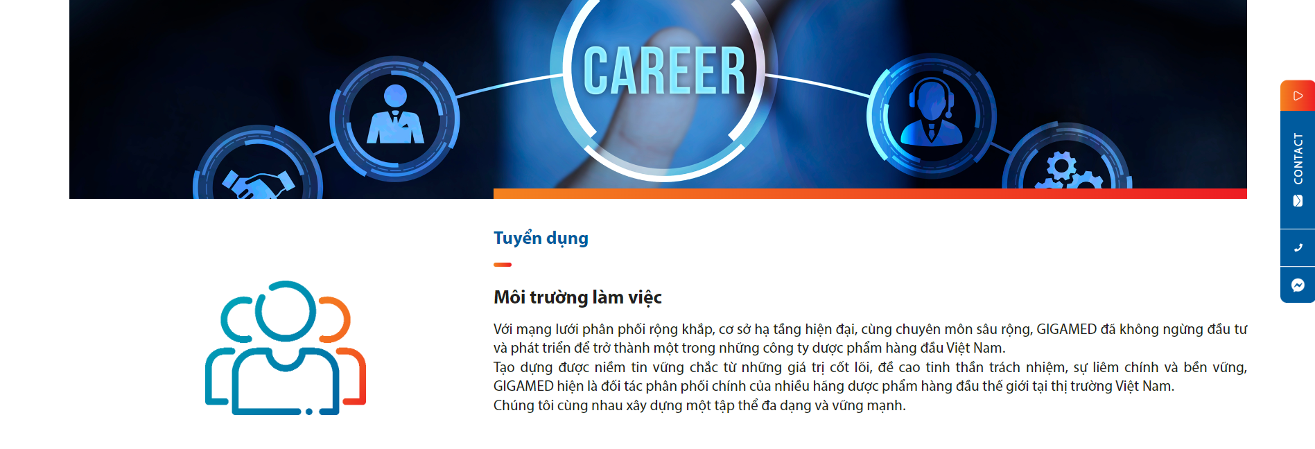 Dược Phẩm Gigamed tuyển dụng 09/2024 (61 đang tuyển) : lương + reviews