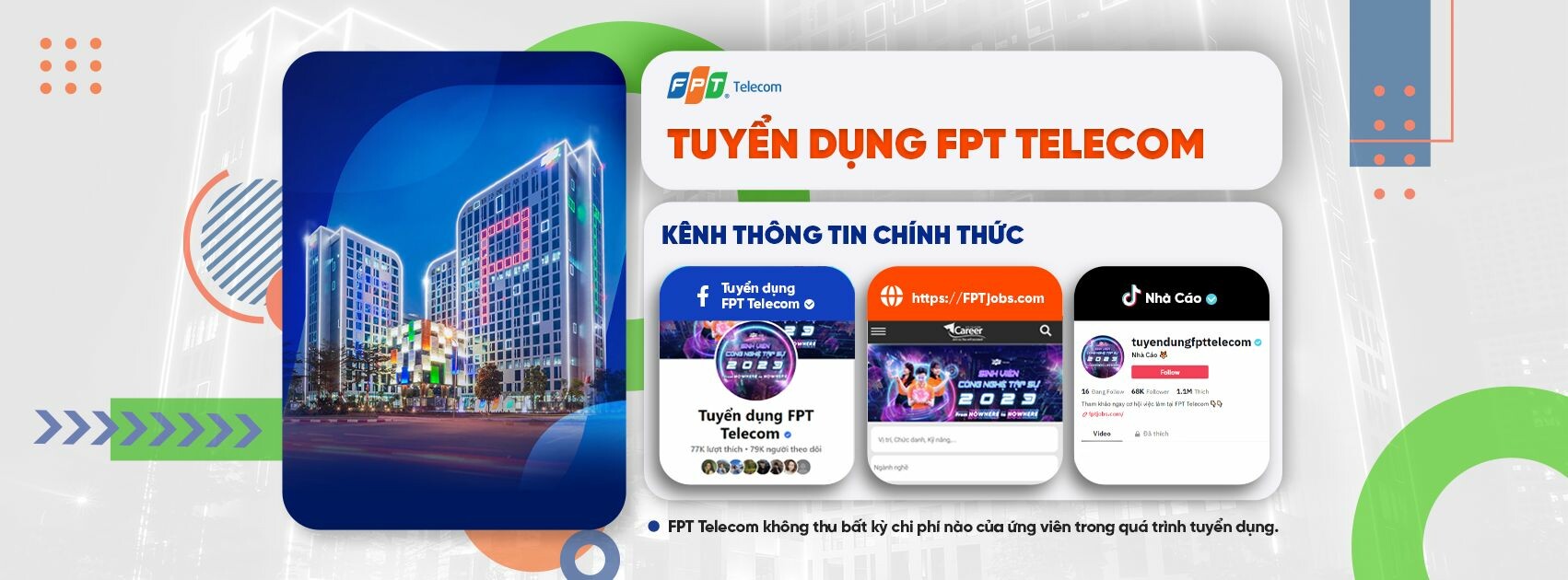 FPT Telecom tuyển dụng 09/2024 (815 đang tuyển) : lương + reviews